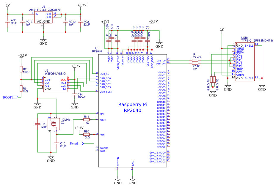 RP2040_2_flater Resources - EasyEDA