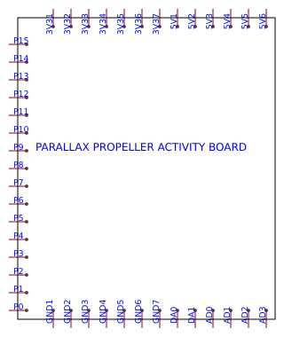 PARALLAX_PROPELLER_ACTIVITY_BOARD Resources - EasyEDA