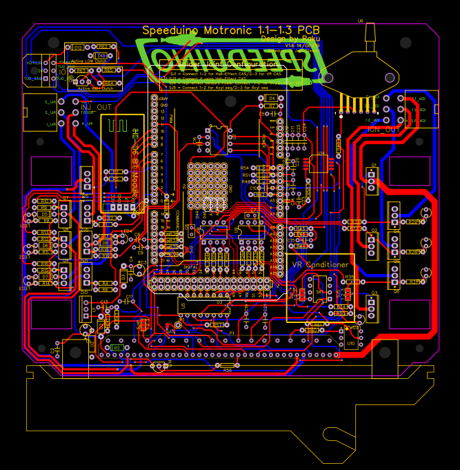 Speeduino V1.6 Resources - EasyEDA
