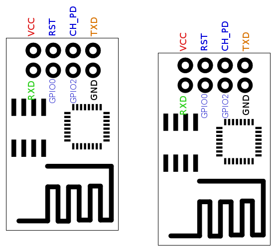 ESP8266-01 COPY Resources - EasyEDA