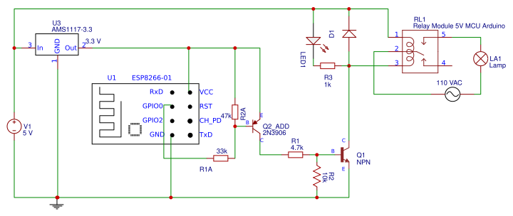 ESP8266-01-Relay-V1 Resources - EasyEDA