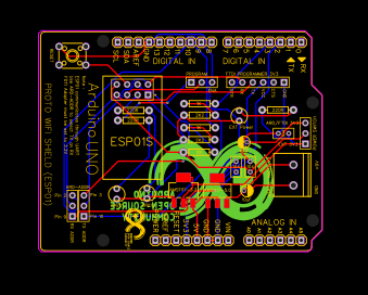 PCB_Wifi Shield Prototype Resources - EasyEDA
