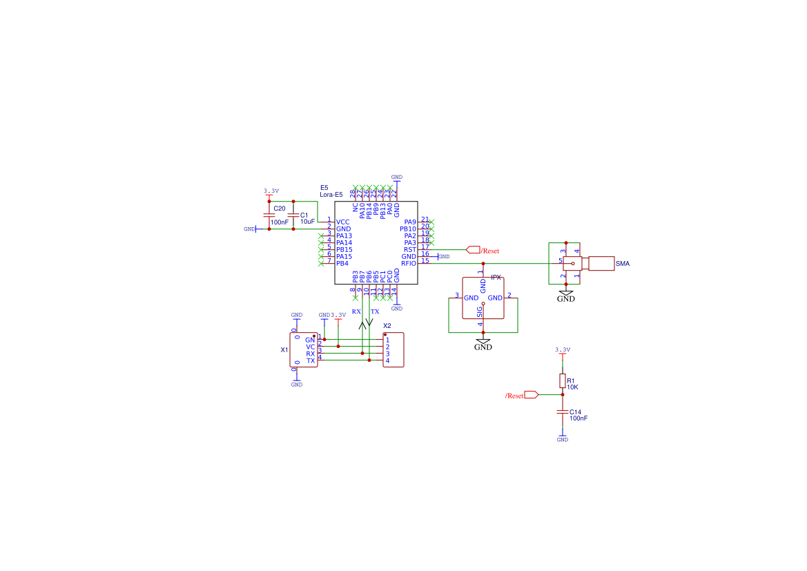 SCH_LoRa-E5 Resources - EasyEDA
