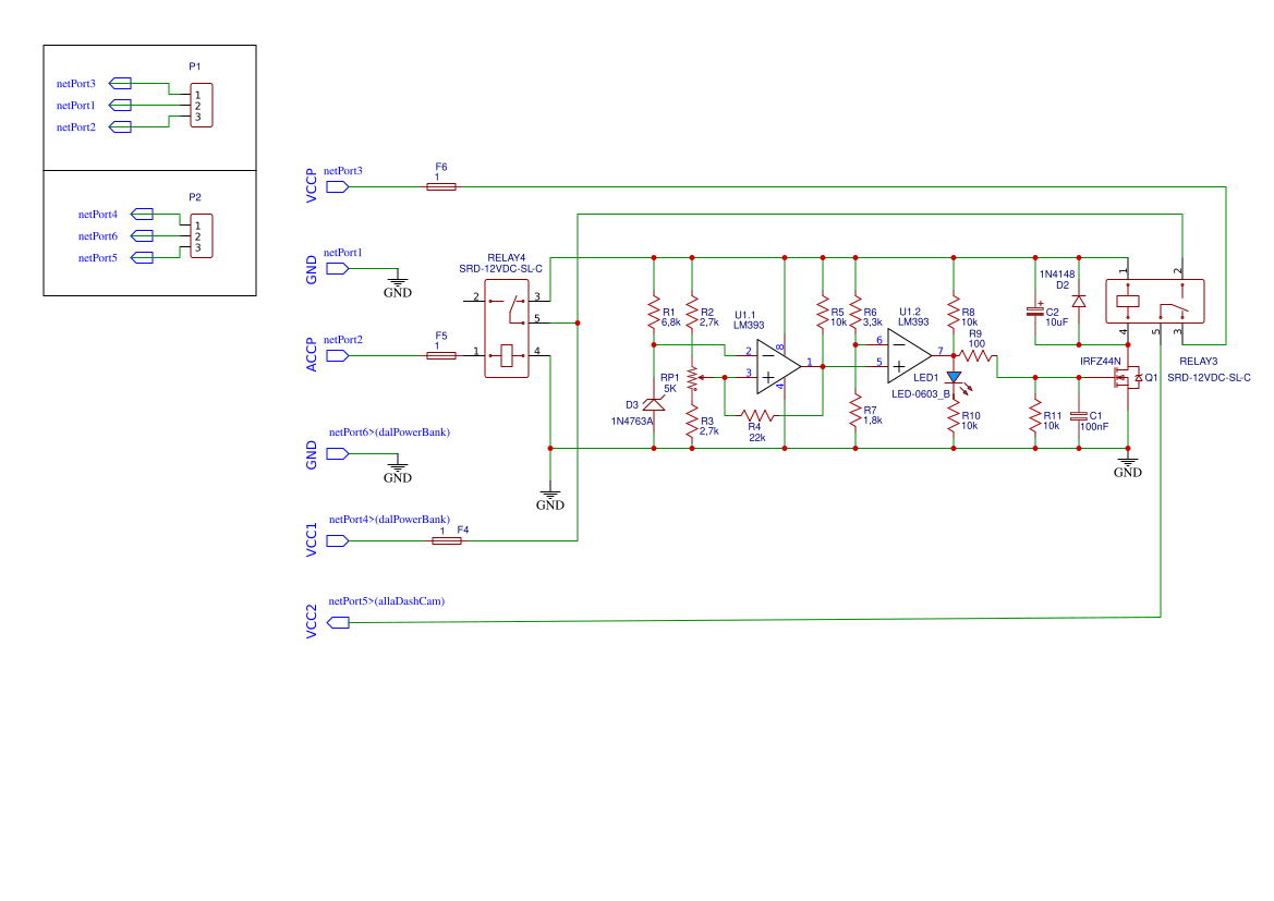 Completo di P1 e P2 Resources - EasyEDA