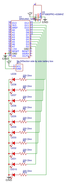 PCB Design POV Display Resources - EasyEDA