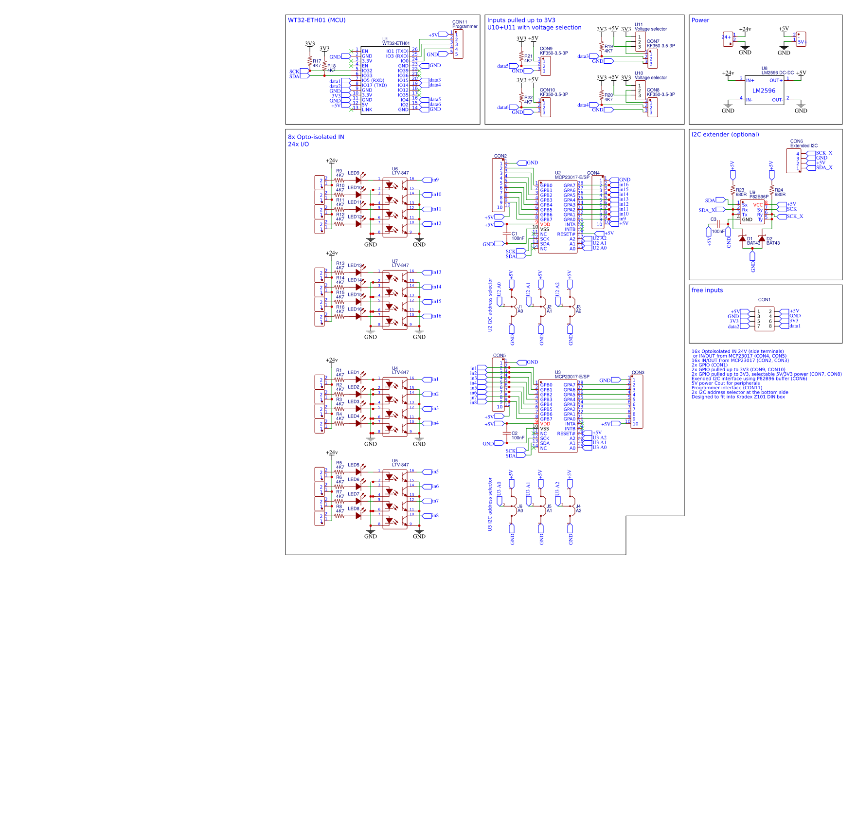 Schema Wt32 Eth01 Board Resources Easyeda