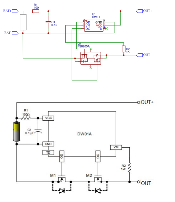 dw01 protection Resources - EasyEDA