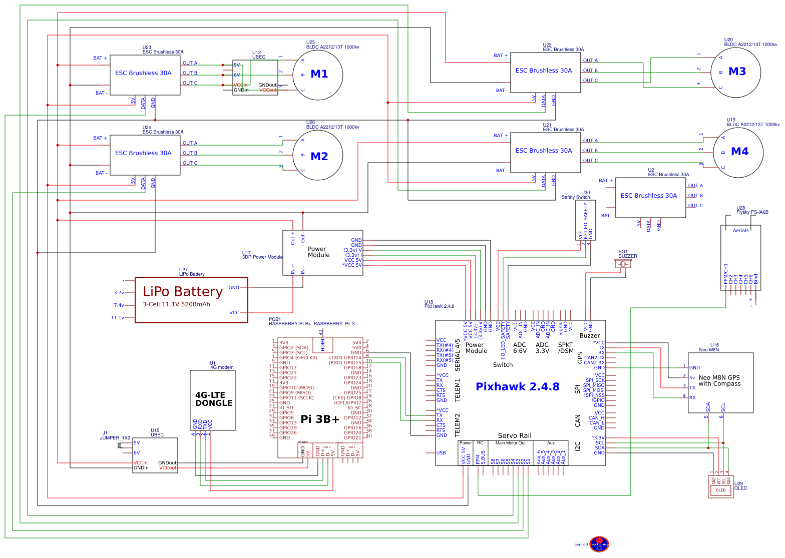 Pi3-Pixhawk Resources - EasyEDA