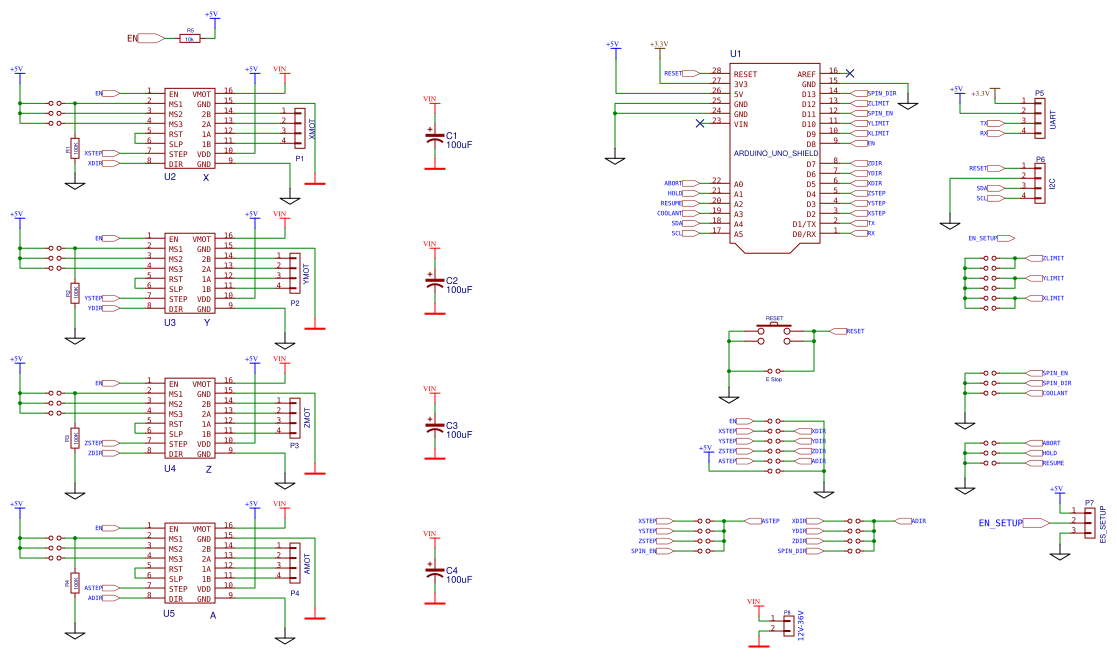 CNC_SHIELD Resources - EasyEDA