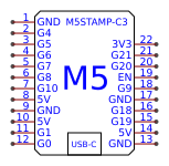M5STACK-STAMP-C3 Resources - EasyEDA