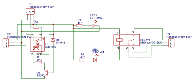 1 RELAY MODULE HIGH/LOW LEVEL TRIGGER COPY Resources - EasyEDA