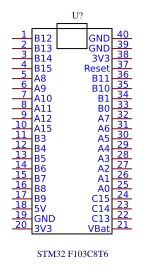 STM32F103 BLUEPILL COPY Resources - EasyEDA