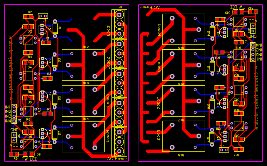 8 relay control board Resources - EasyEDA