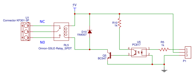 5V single channel relay module Resources - EasyEDA