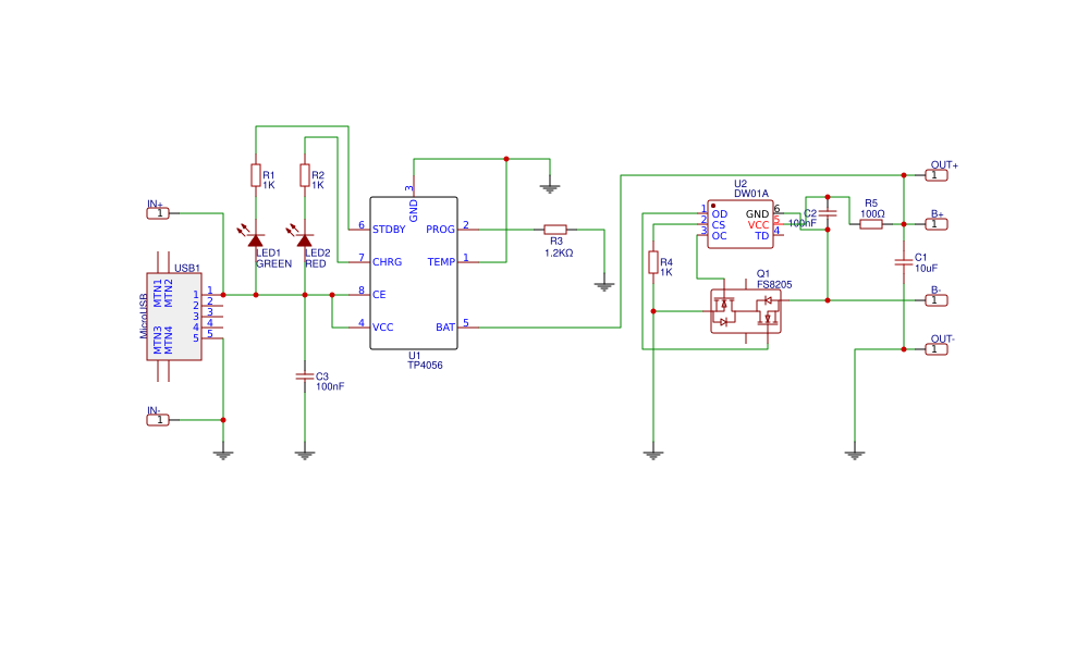 TP4056 Resources - EasyEDA