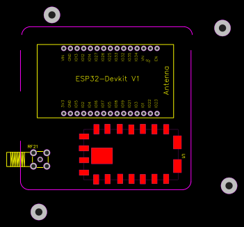 SA818 to esp32 Resources - EasyEDA
