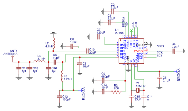 A7105 RF TRANSCEIVER COPY Resources - EasyEDA