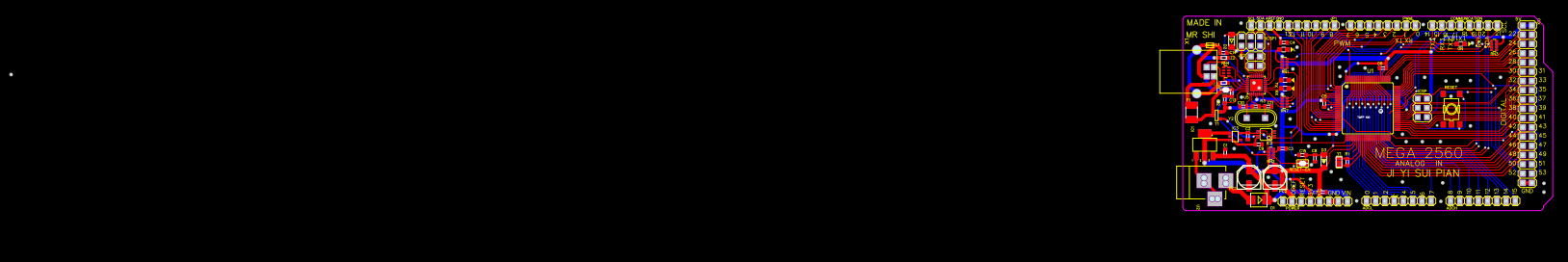 Arduino Mega 2560 PCB Resources - EasyEDA