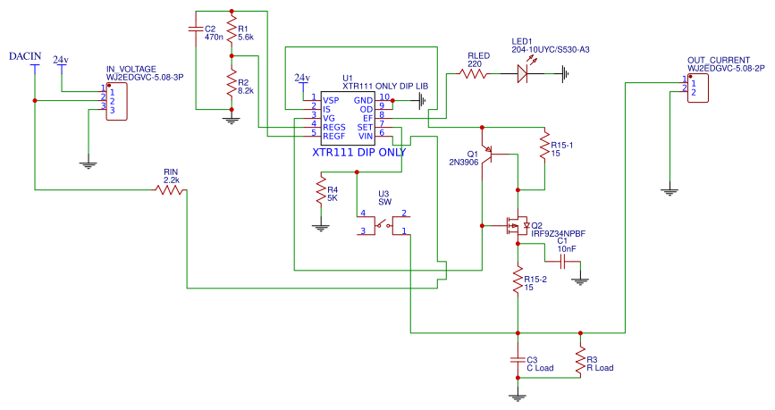 CONVERSOR VOLTAGE TO CURRENT 4-20Ma XTR111 Resources - EasyEDA