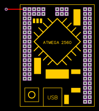 ARDUINO MEGA 2560 PRO CIRCUIT Resources - EasyEDA