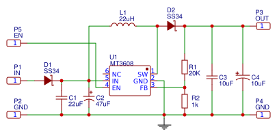 DC-DC Step-up MT3608 Resources - EasyEDA