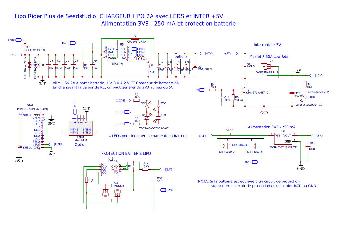 LIPO_CH_2A Resources - EasyEDA