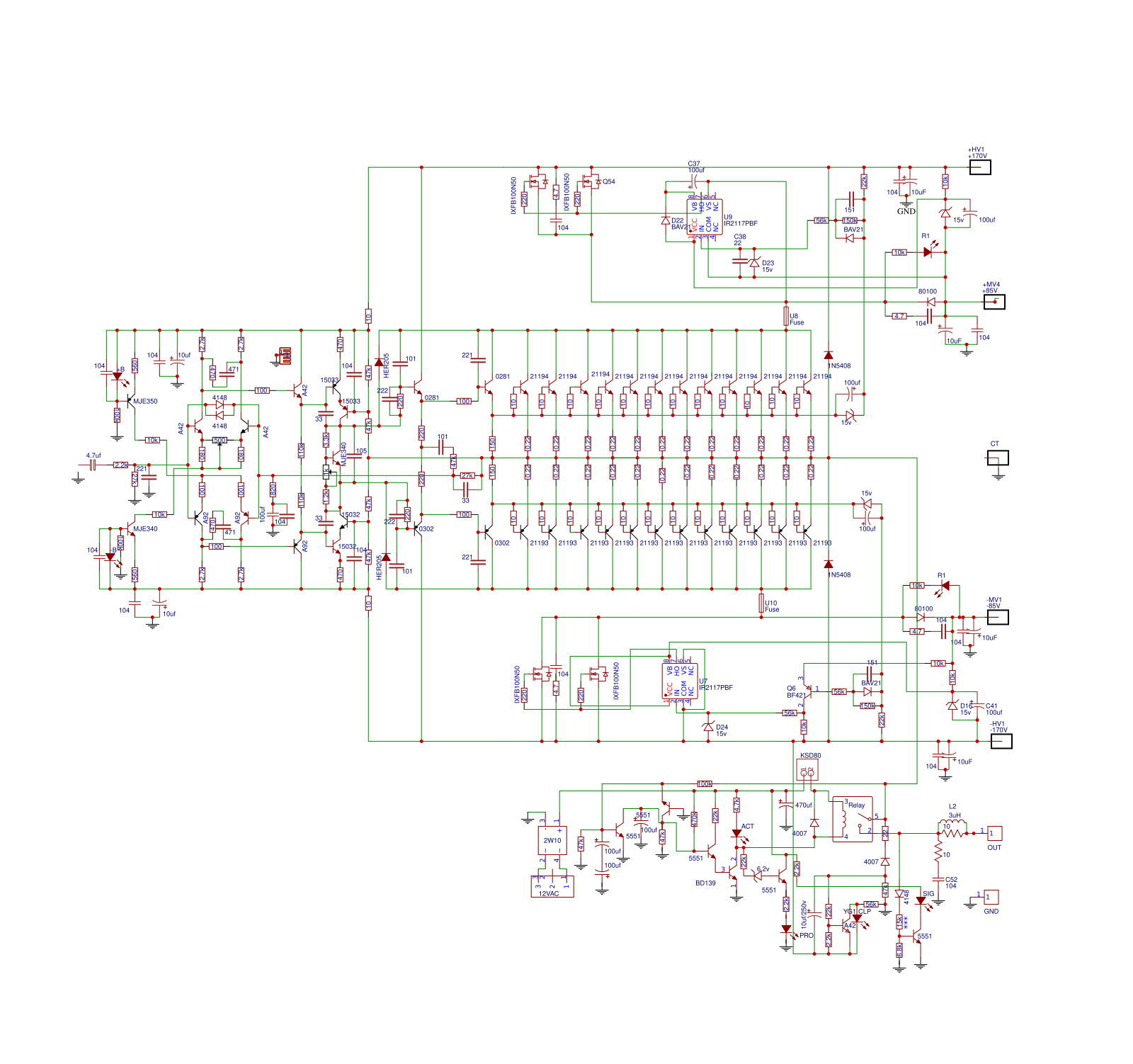 Class H Peavey PVI-3000 Resources - EasyEDA