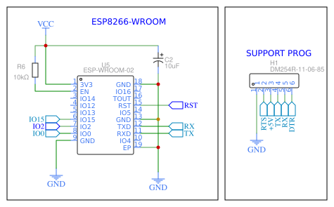 ESP8266-WROOM CODE 805 Resources - EasyEDA