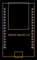 ESP32-DEVKIT-V1-FOOTPRINT Resources - EasyEDA