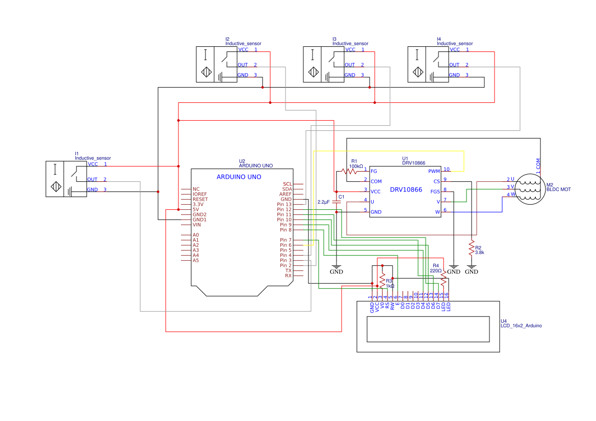 Elektrodų šlifavimo įrenginio principinė schema Resources - EasyEDA