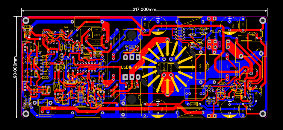PCB_Class D UcD1K V.3 Resources - EasyEDA