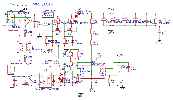PFC STAGE Resources - EasyEDA
