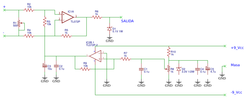 Circuito para interface 4-20mA a 1-5V de 4 entradas (2) Resources - EasyEDA