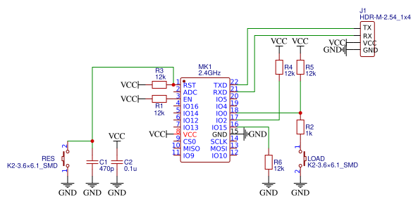 ESP8266-12E Resources - EasyEDA