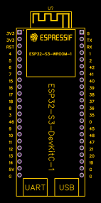 ESP32-S3-DEVKITC-44PIN-JLCPCB-HEADERS-allpins Resources - EasyEDA