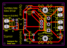 TLP250 Gate Driver Resources - EasyEDA