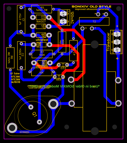 PCB_SONIX IV Ultrasonic Generator Resources - EasyEDA