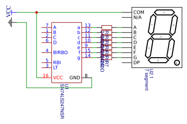 7 Segment display Resources - EasyEDA