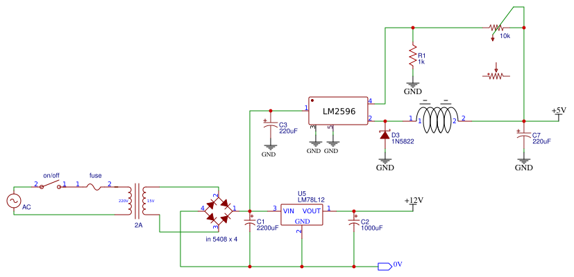 PSU adam Resources - EasyEDA