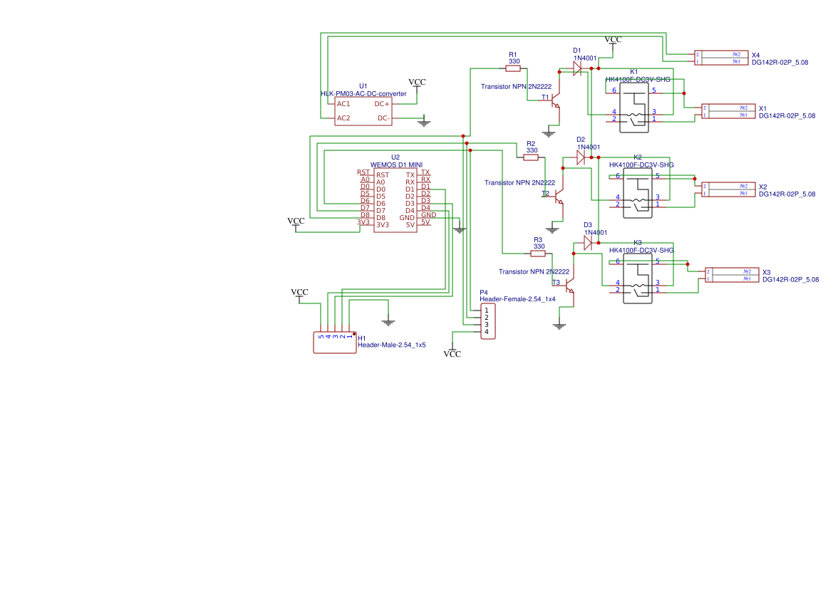 Esp8266 Relay Module Schematic Circuit Analysis