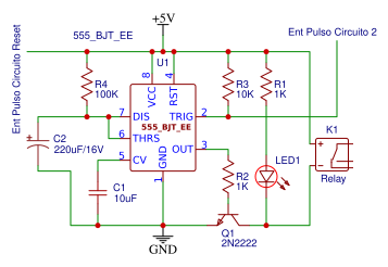 Temporizador Circuito Resources - EasyEDA