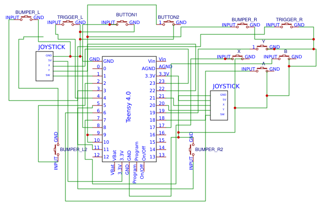 teensy controller diagram Resources - EasyEDA
