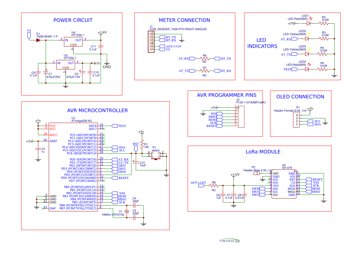 Smart Module Lora ATmega328 - Rev2 Resources - EasyEDA