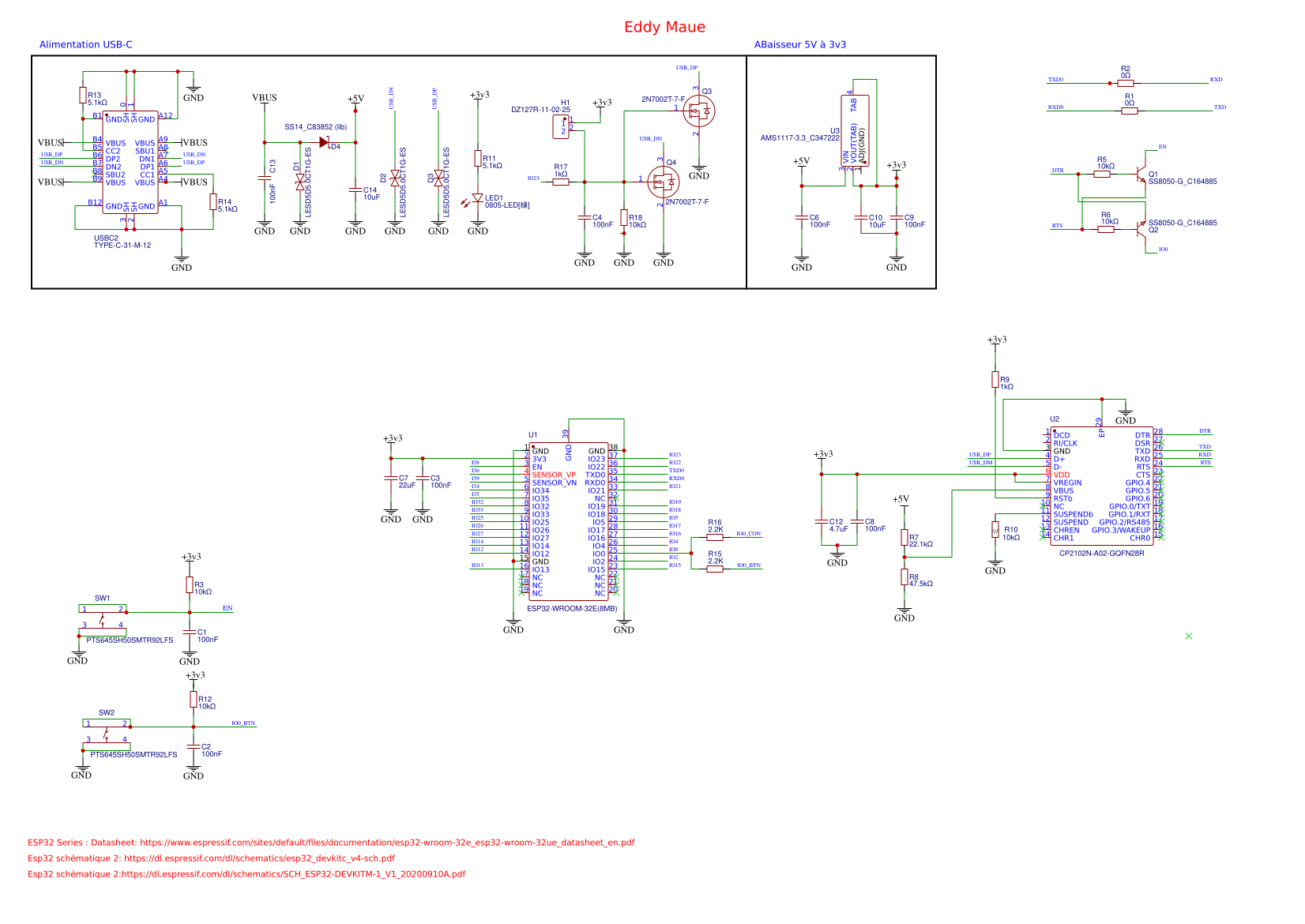 Alimentation USB-C Resources - EasyEDA