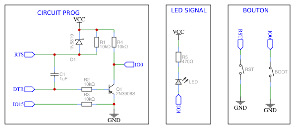 CONTROLE ESP8266 CODE 805 Resources - EasyEDA