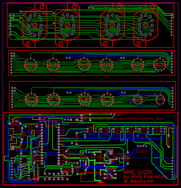 nixie clock Resources - EasyEDA