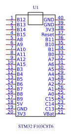 STM32F103 BluePill Resources - EasyEDA