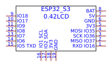 ESP32-S3-0.42OLED Resources - EasyEDA