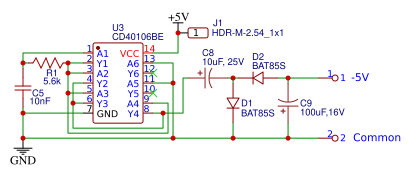 CD40106 -5V conversion Resources - EasyEDA