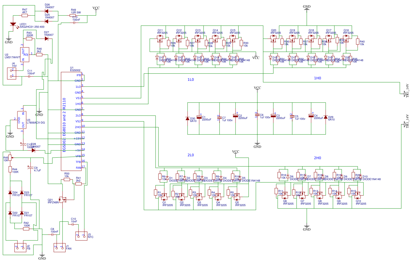 Inverter 20 Mosfet EGS002 Resources - EasyEDA